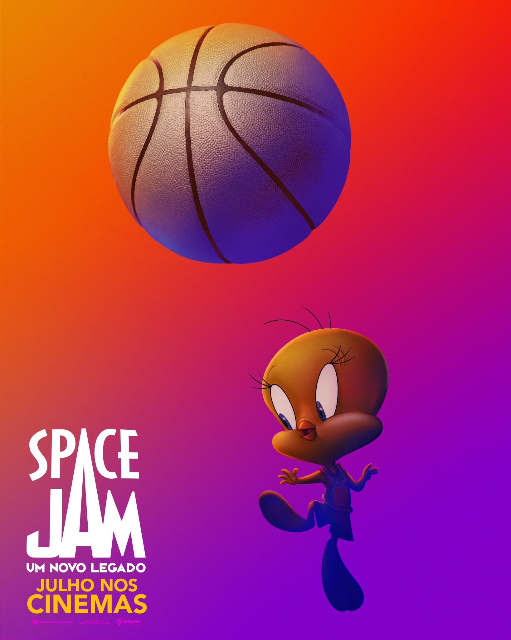 Space Jam 2: Confirmados no time, Looney Tunes brilham em cartazes inéditos